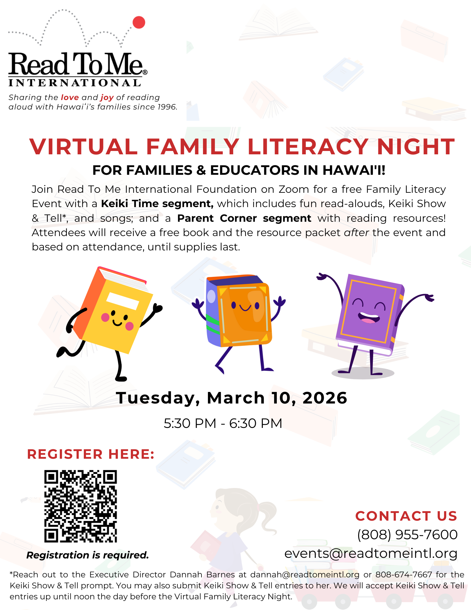 2026.03.10 Virtual Family Literacy Night Flyer - Read To Me